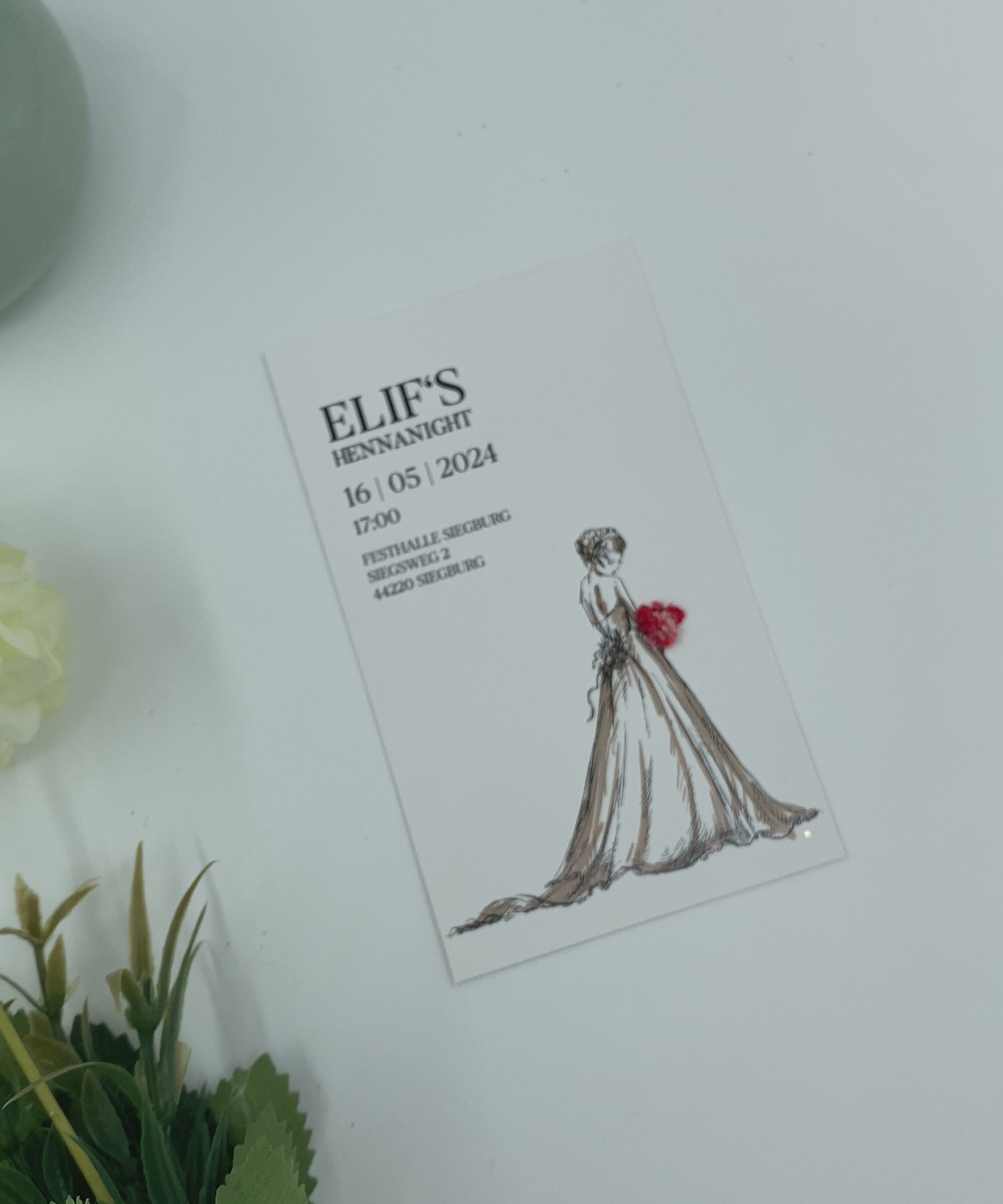 Code: H57 - Hennakarten - Einladung Store